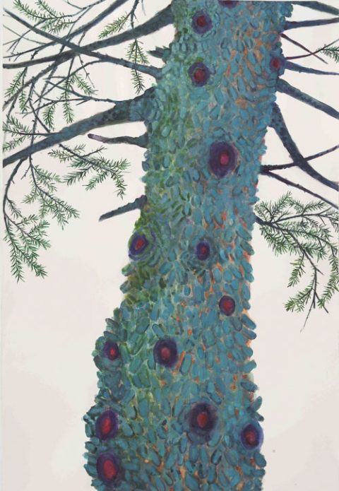 The Singular Elegance of Trees | Paintings --- Katie DeGroot | Numéro Cinq